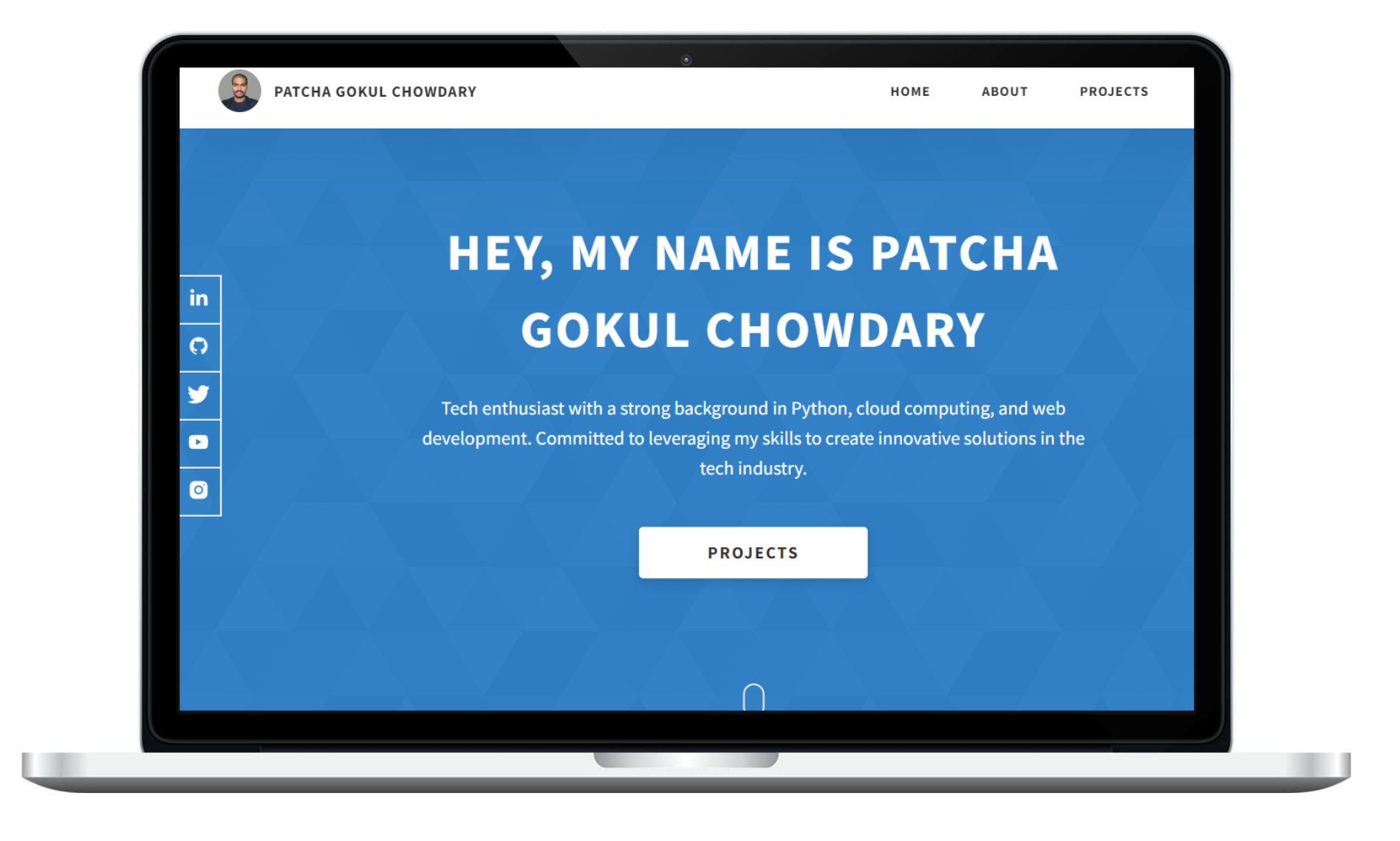 Patcha Gokul Chowdary Portfolio
